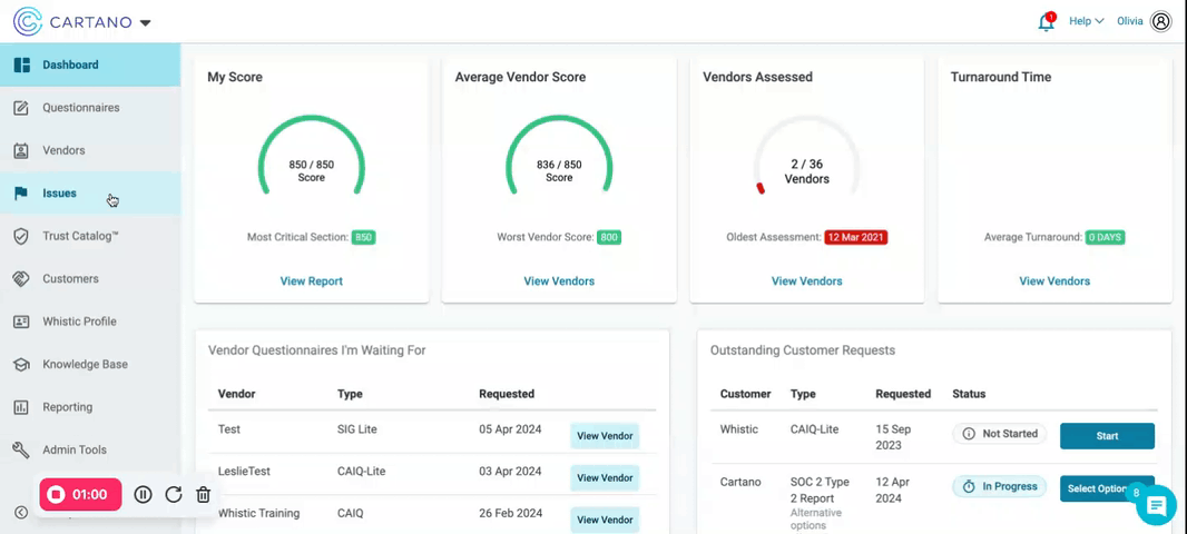 Knowledge Base – Whistic