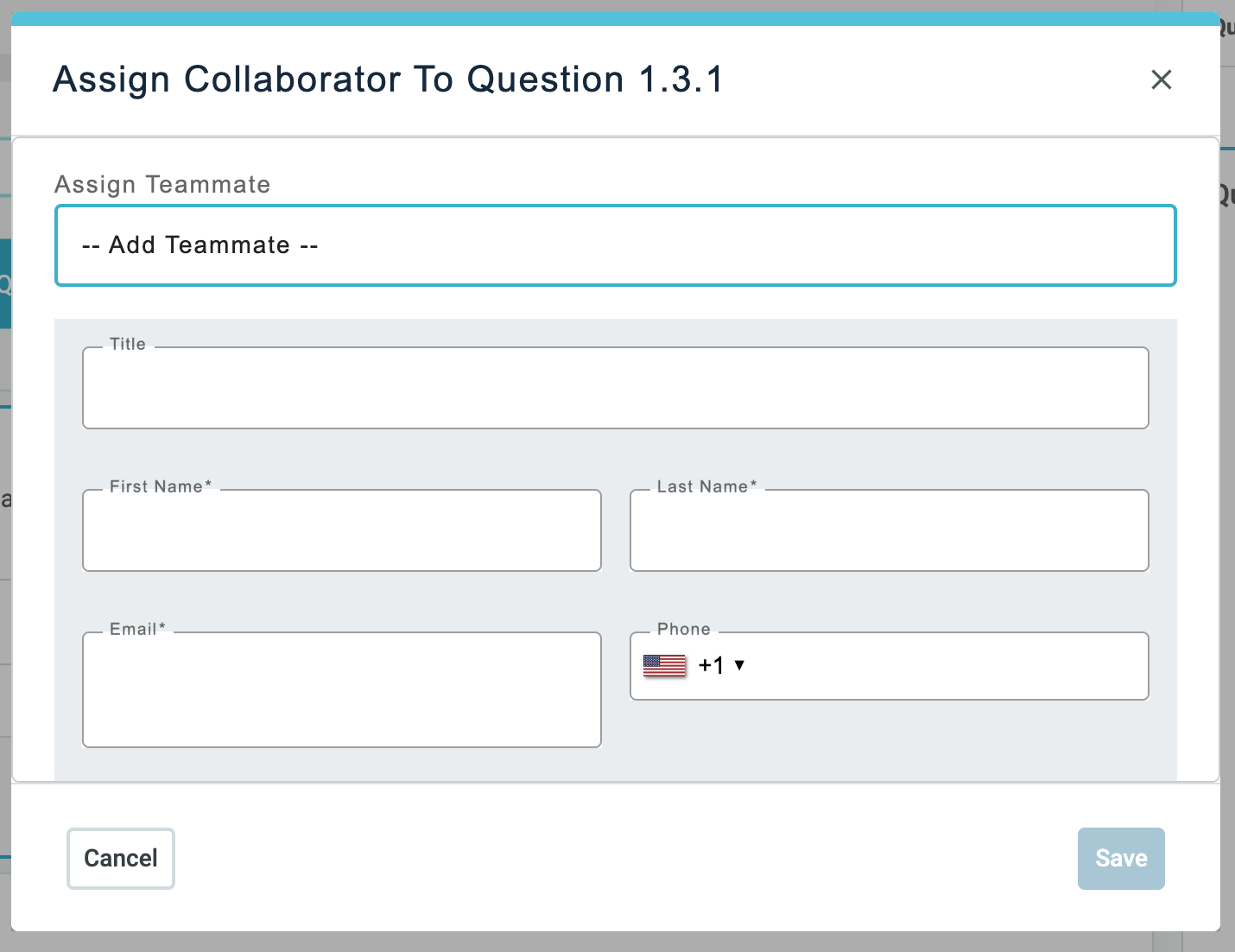 Adding a Collaborator – Whistic