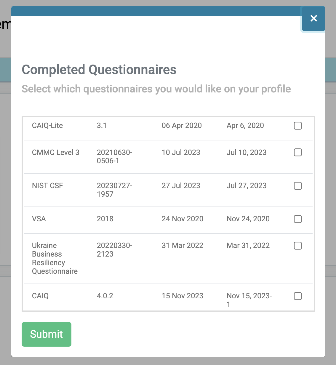 How To Add a Questionnaire to Your Whistic Profile – Whistic