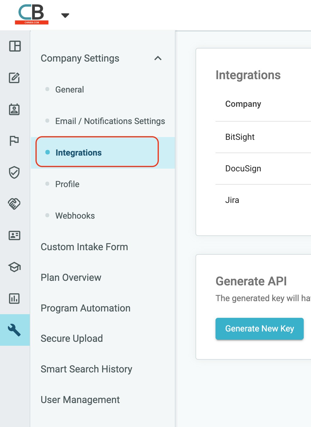 DocuSign Integration – Whistic