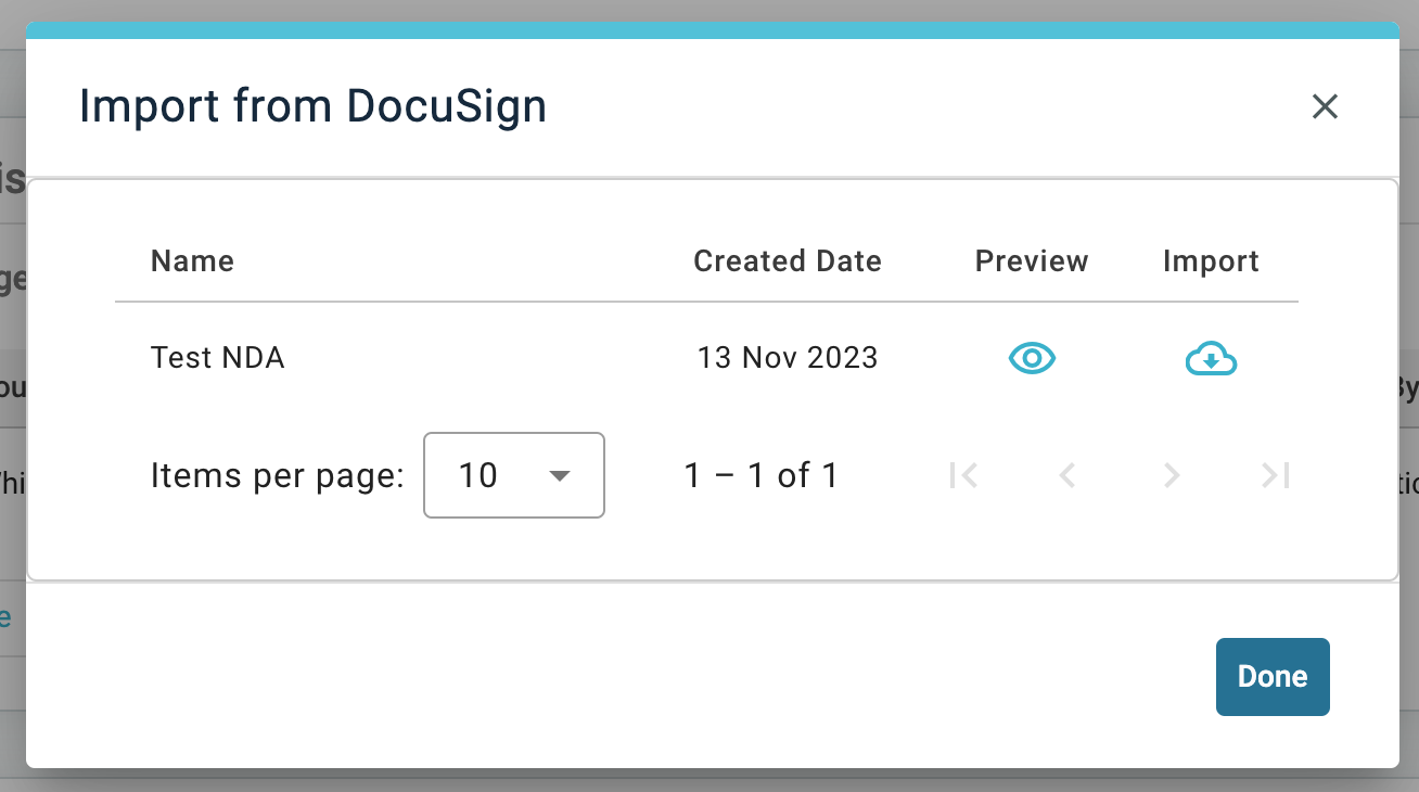 DocuSign Integration – Whistic