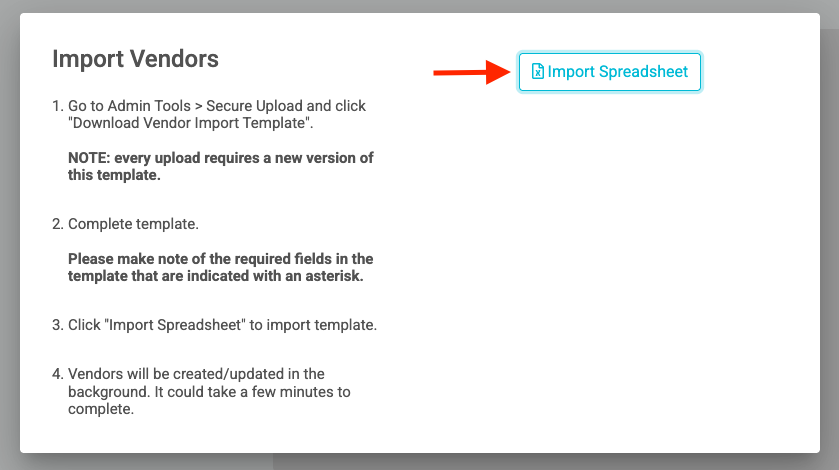 How To Use the Bulk Vendor Import Template – Whistic